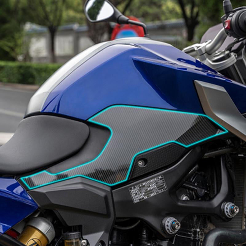 Motorcycle 2D Carbon F900R Fairing Emblem Sticker Decal Body Full Kits ...